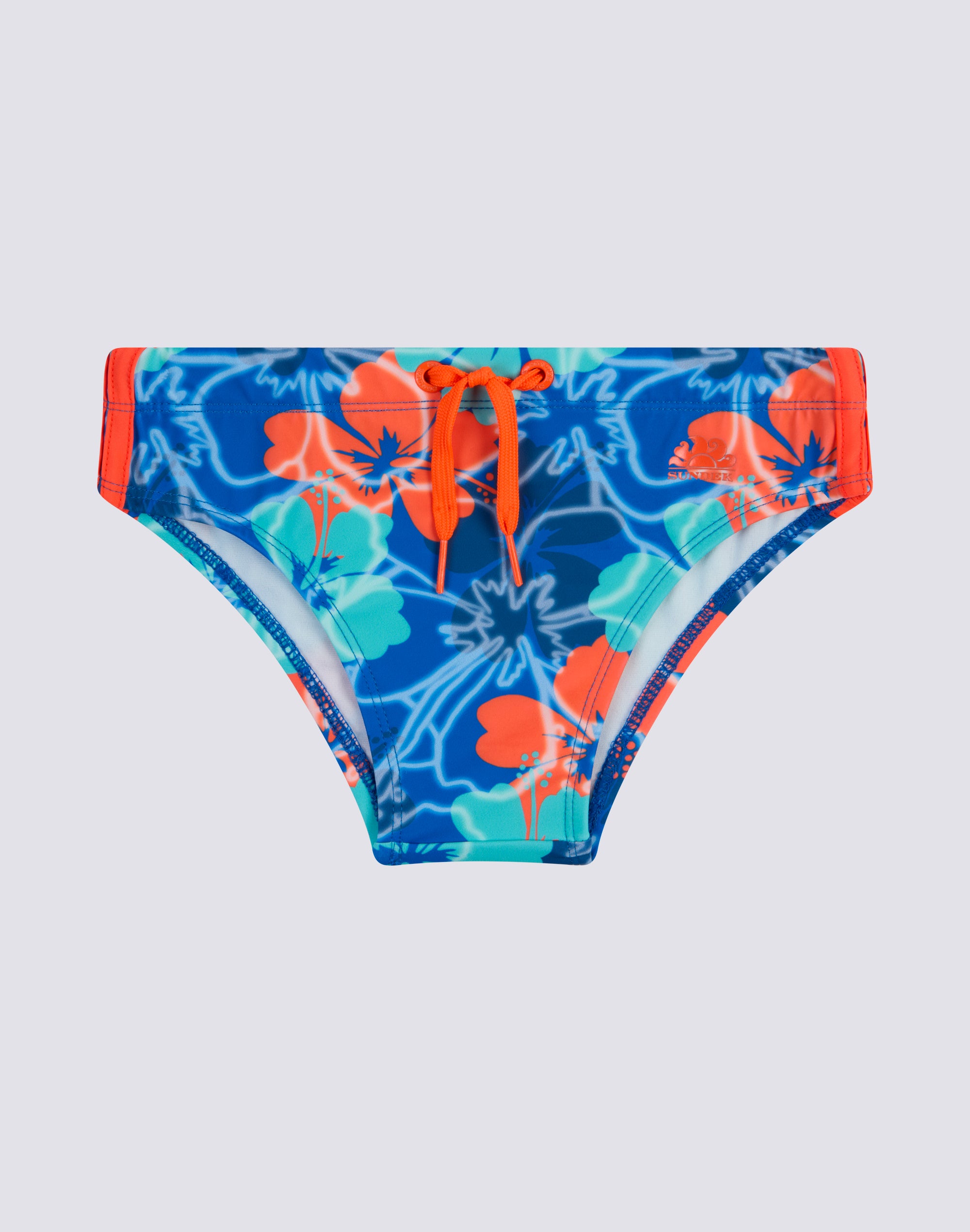Sundek mini diwalter floral print swim briefs B279SSL41IO-A22IO – SUNDEK