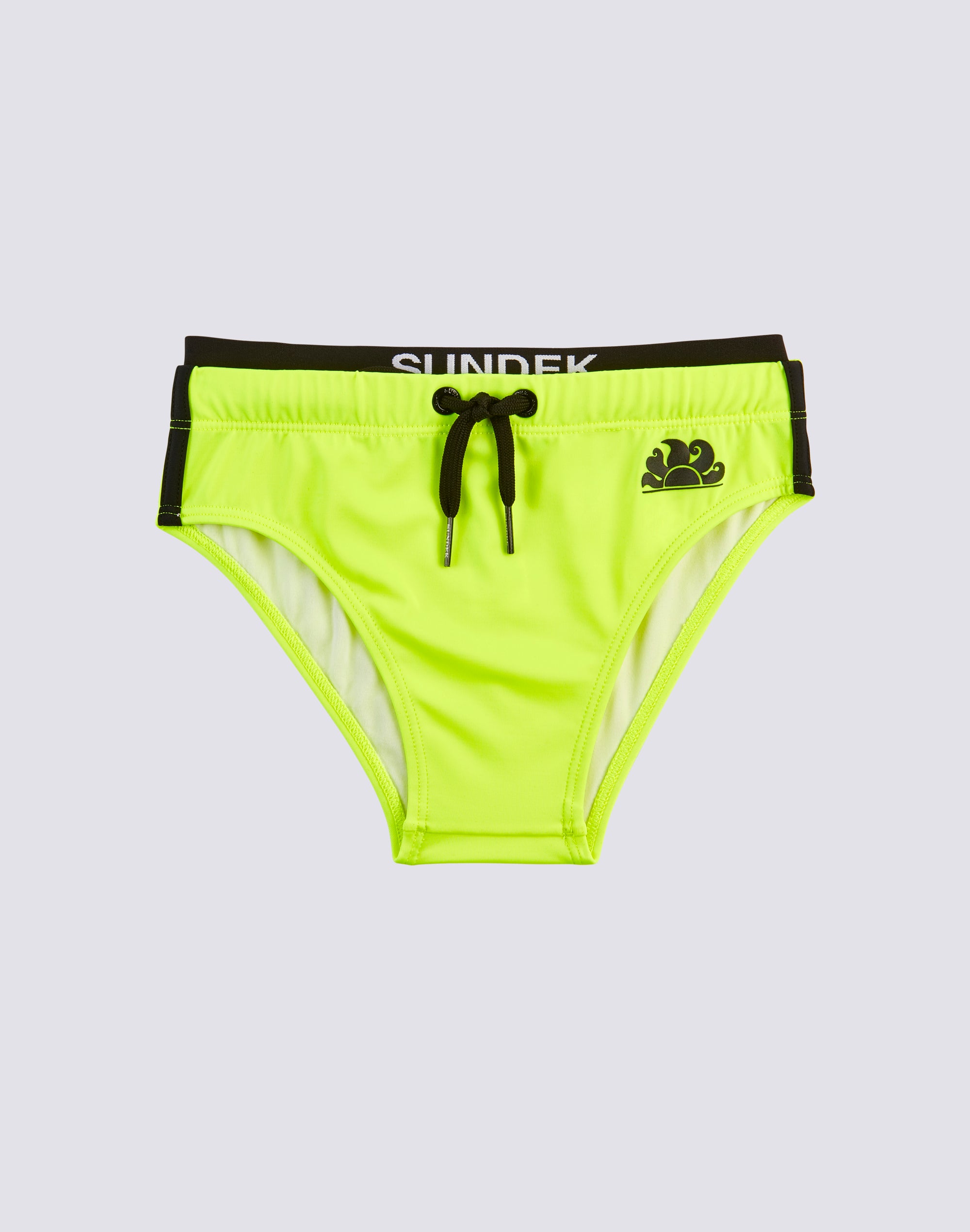 Sundek Swim Briefs With Elastic Band Sundek Logo B309ssl3000 23001