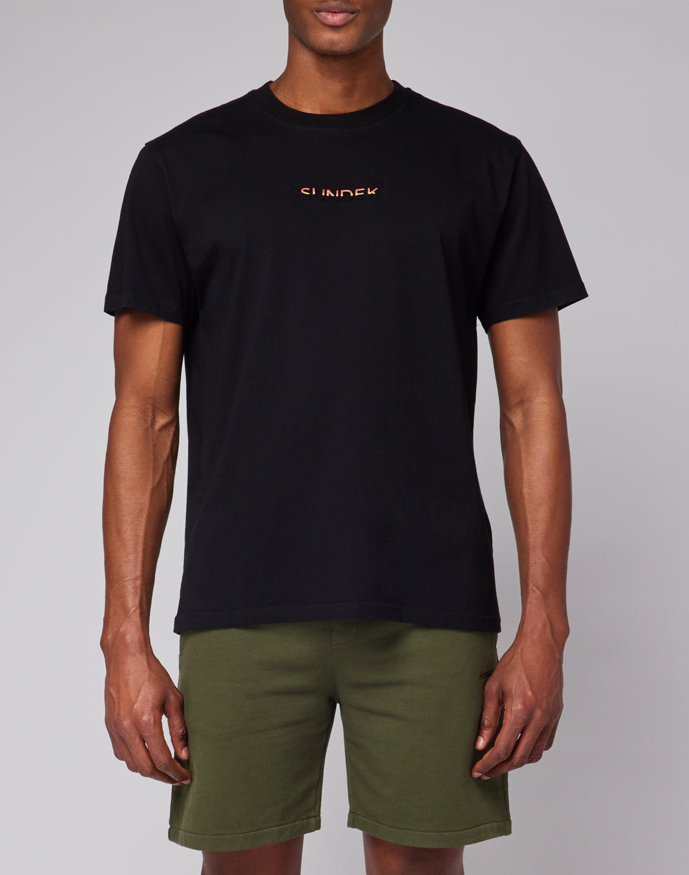 Sundek rainbow embroidery capsule t-shirt m200tejs500-00400 – SUNDEK